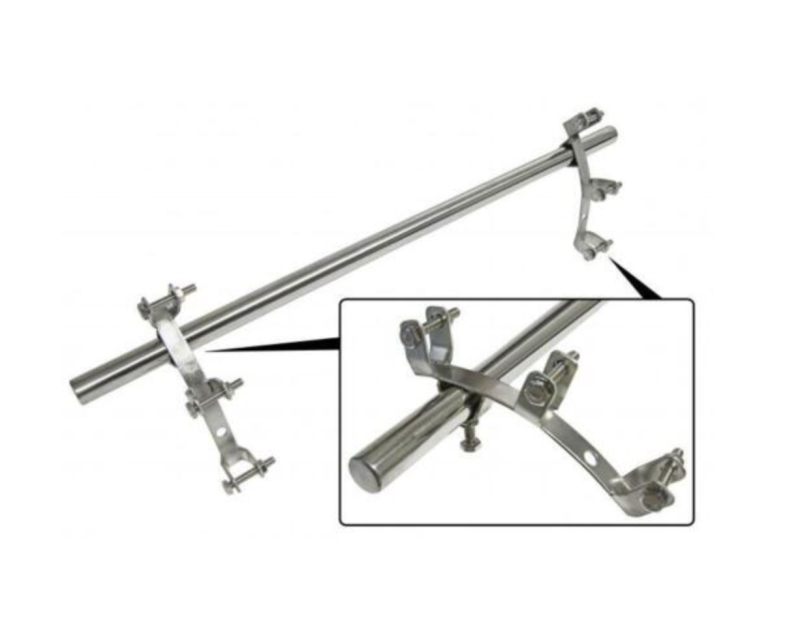 211-274 SIDE ROOF LADDER, STAINLESS STEEL, BUS 1955-79 (For Hard Top ...